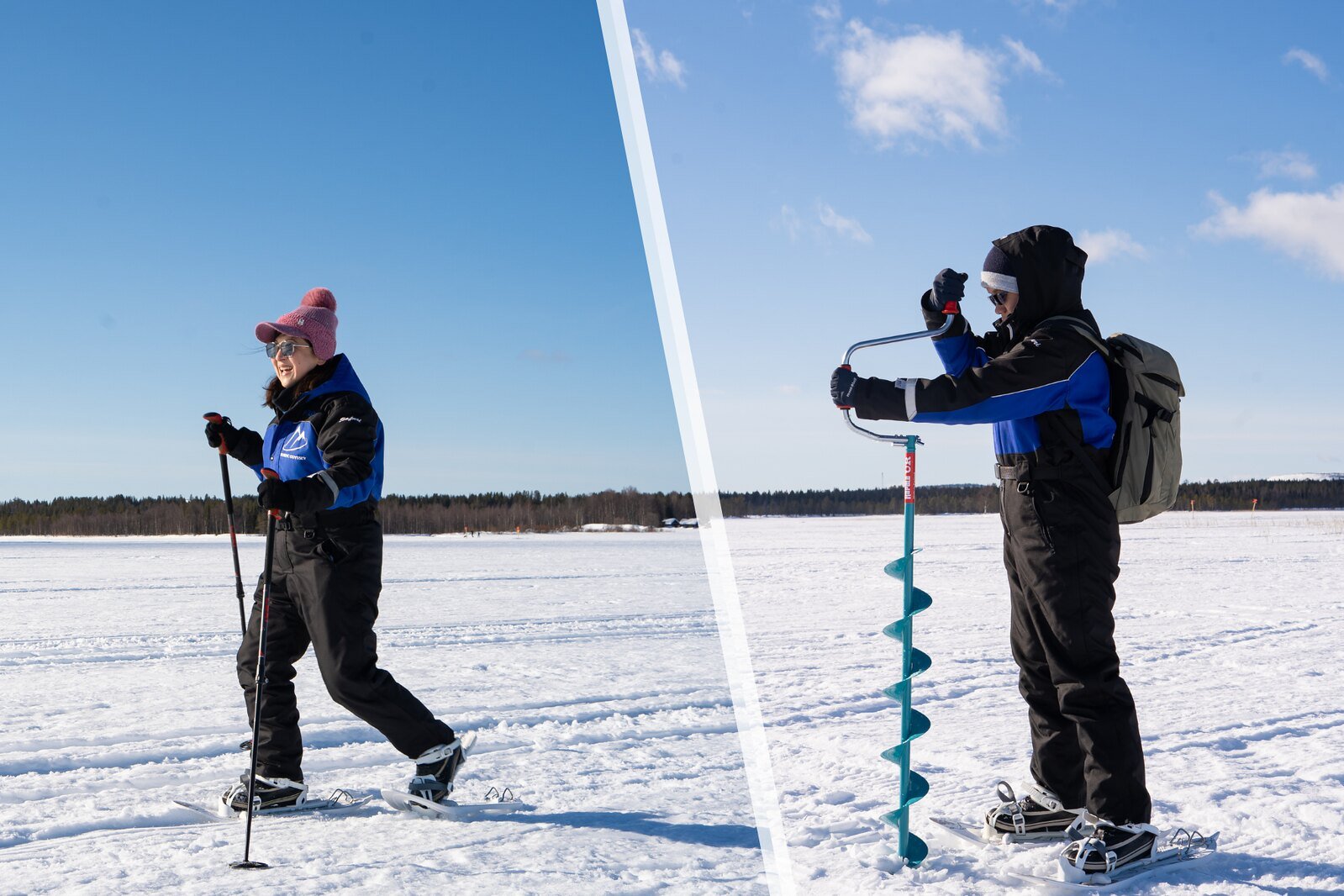 Premium Full Arctic Adventure (Snowshoeing, Ice Fishing, Fire...)