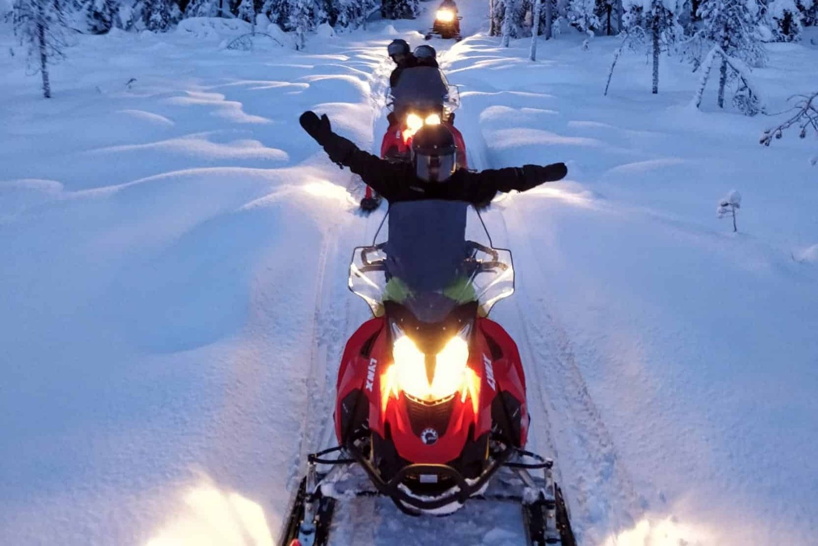 Snowmobile Adventure In The Arctic Forest | Ylläs (Lapland)